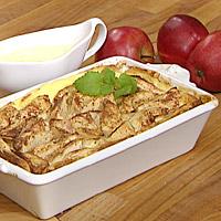 Bakte epler med vaniljesaus - Oppskrifter