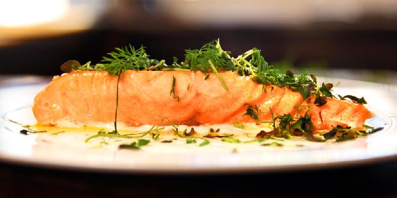 Perfekt trukket laks - oppskrift