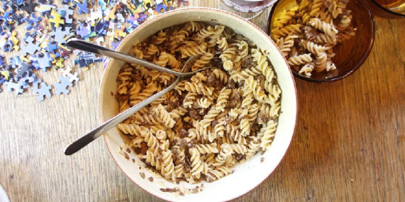 Pastaskruer - oppskrift