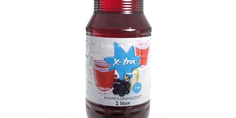test av rød saft, test av saft - Drikke