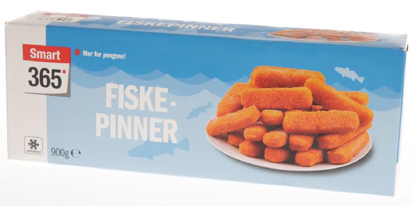 Test av fiskepinner - Mat
