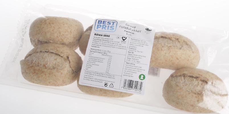 Halvstekte rundstykker - test 2016 - Mat