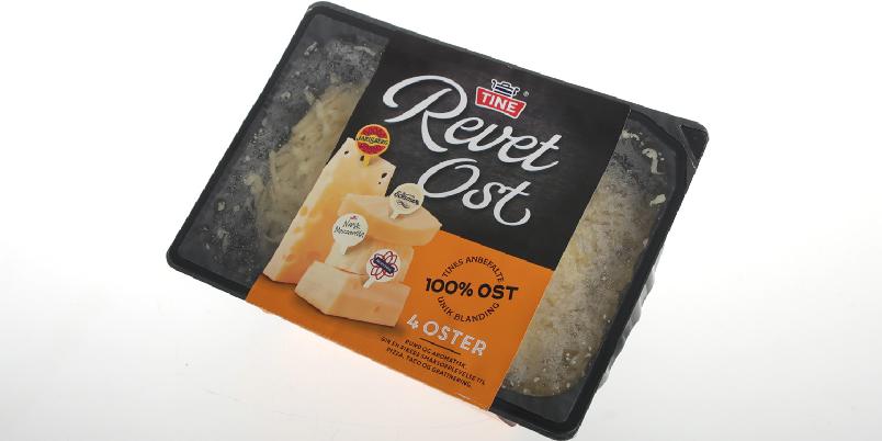 Revet ost - test 2016 - Spise